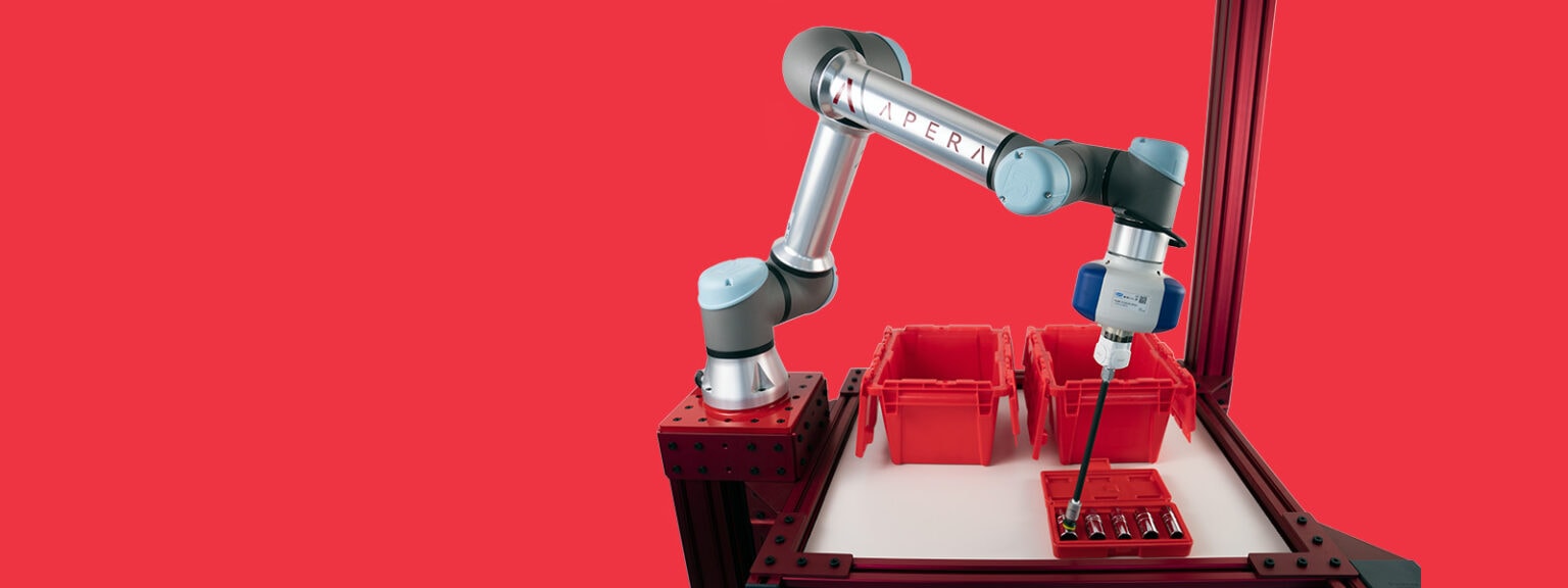 Apera AI Vue robotic vision software for Universal Robots | Apera AI