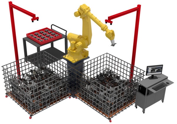 Automated Robotic Bin Picking Software | Apera AI